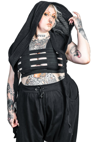 5D x Threadriot Kali Hood - cotton gossamer – FIVE AND DIAMOND