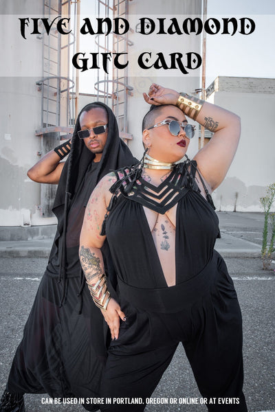 Five and Diamond Gift Card - gift ideas for the person who has ...