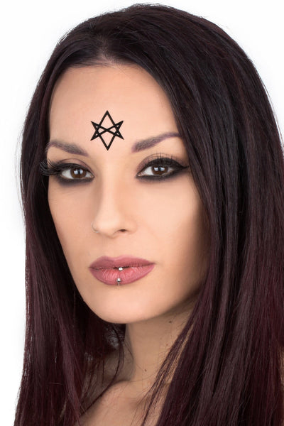 Magic Markings Unicursal Body Stickers – FIVE AND DIAMOND