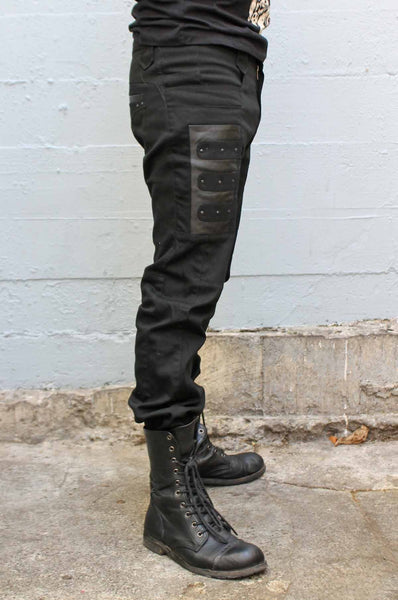 5D x Steam Trunk Revolution Pants - cotton/leather – FIVE AND DIAMOND